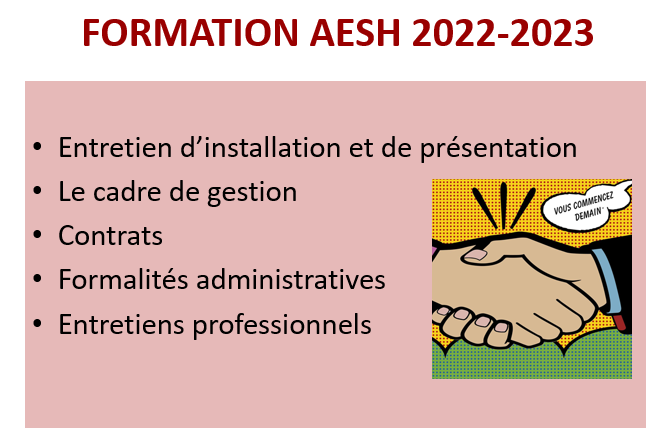 FORMATION-AESH-Ressources AESH | Circonscription ASH